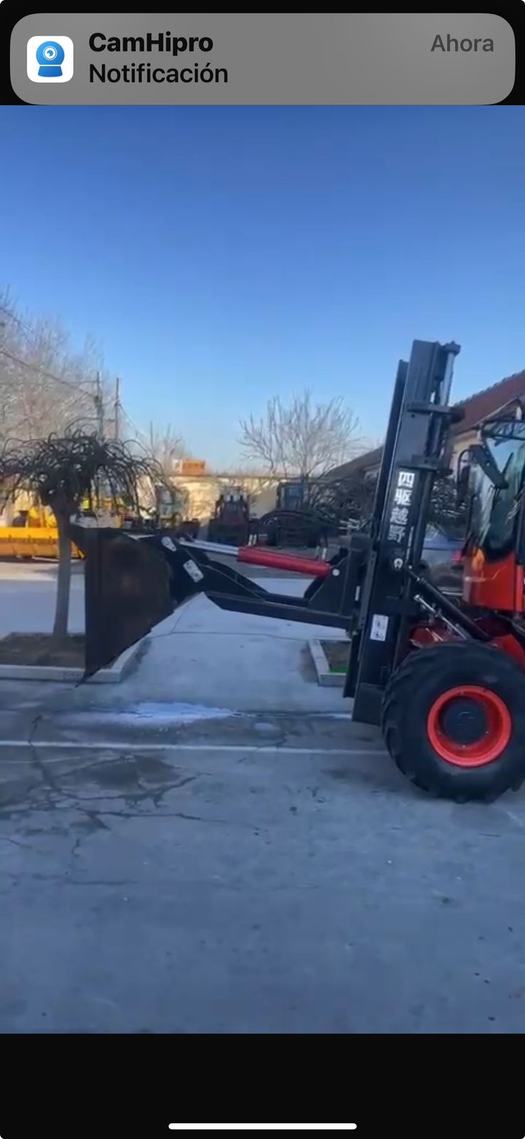 Pala cargadora frontal para grua horquilla - Ducom